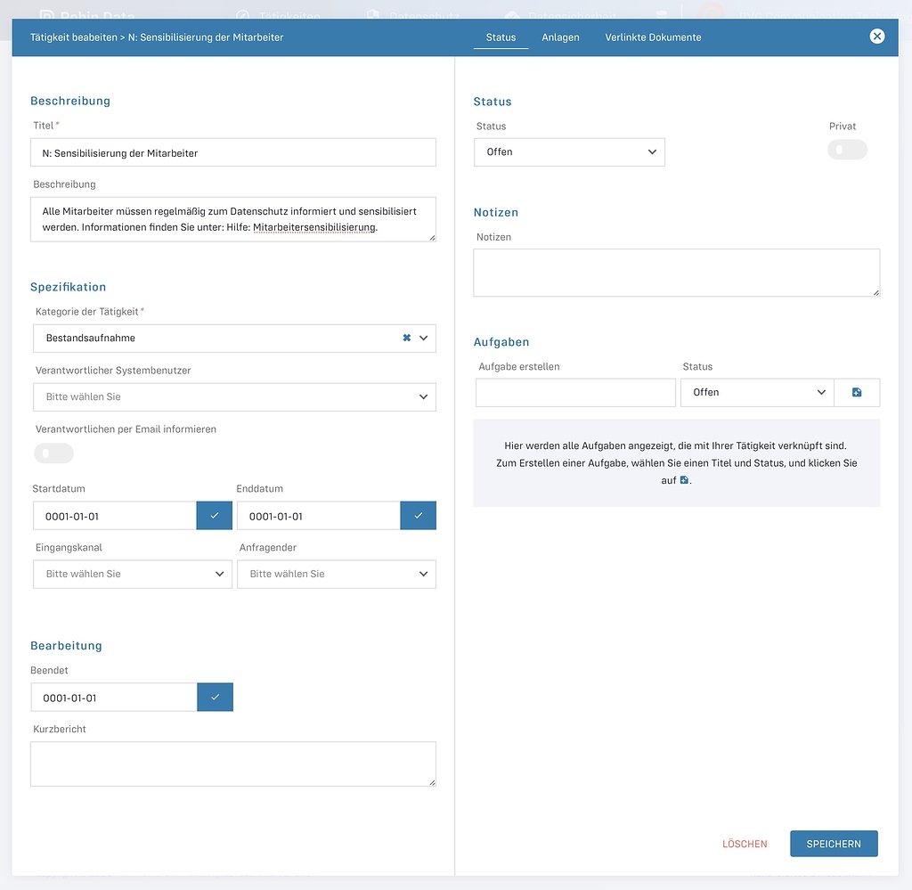 Mitarbeitersensibilisierung - Robin Data Software - Robin Data Community